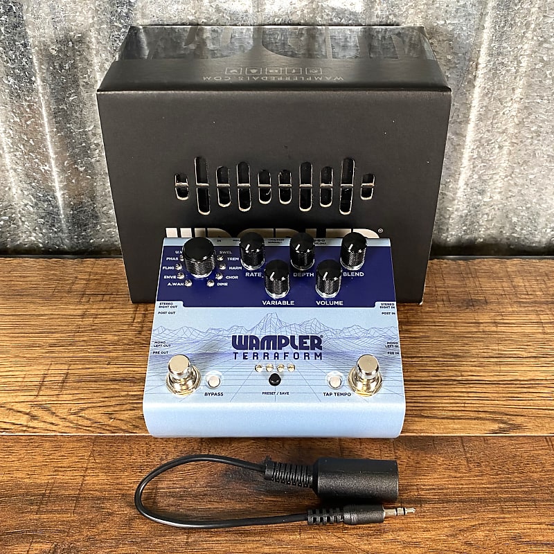 Wampler Terrraform Modulation Guitar Multi Effect Pedal Used | Reverb