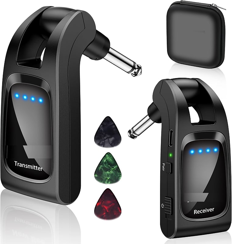 Wireless Guitar System 2.4 GHz with 6 Channels Rechargeable | Reverb