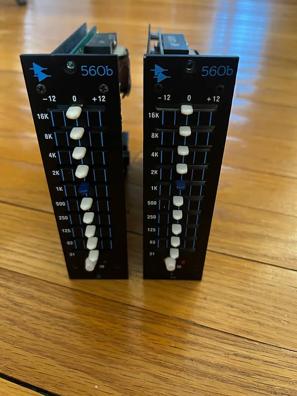 Vintage api 560b Graphic EQ Pair | Reverb