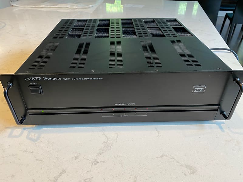 Carver AV-705x, 5 Channel Power Amp | Reverb