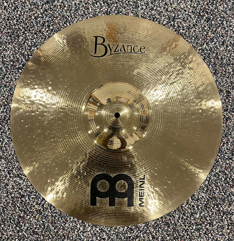 (Video) Meinl 21" Byzance Traditional Serpent Ride Brilliant | Reverb