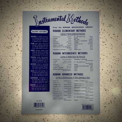 Rubank Advanced Method Clarinet Vol. 1 | Reverb