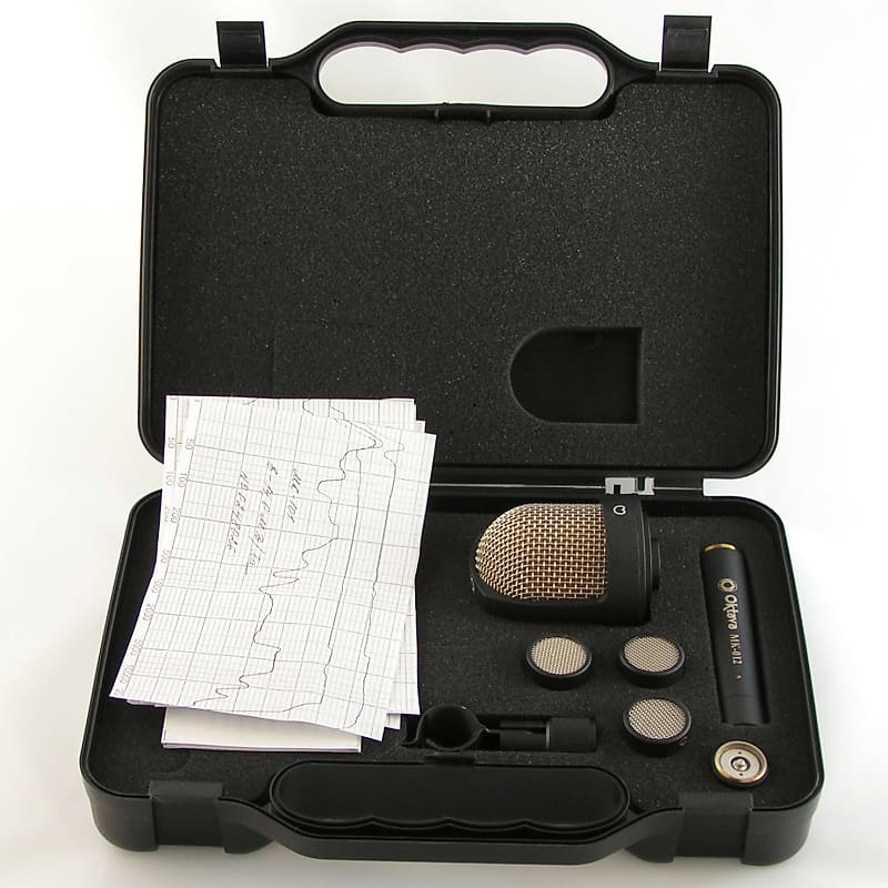 Oktava MK-012-10 Black - set of MK-012 + MK-101 capsule | Reverb