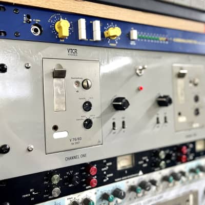 Telefunken TAB V76/80 stereo tube mic preamp rack c 1960 | Reverb