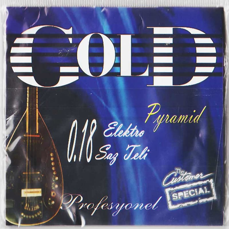 Pyramid Electric Saz Electro Baglama Strings 0.18mm | Reverb