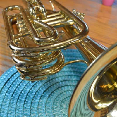 KING 1130 FLUGABONE MARCHING TROMBONE | Reverb