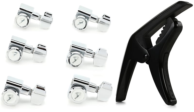 Fender Locking Stratocaster/Telecaster Tuning Machines Set - | Reverb