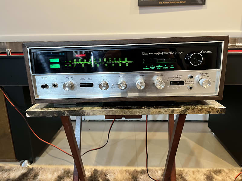Vintage Sansui 5000A Receiver 1970 | Reverb