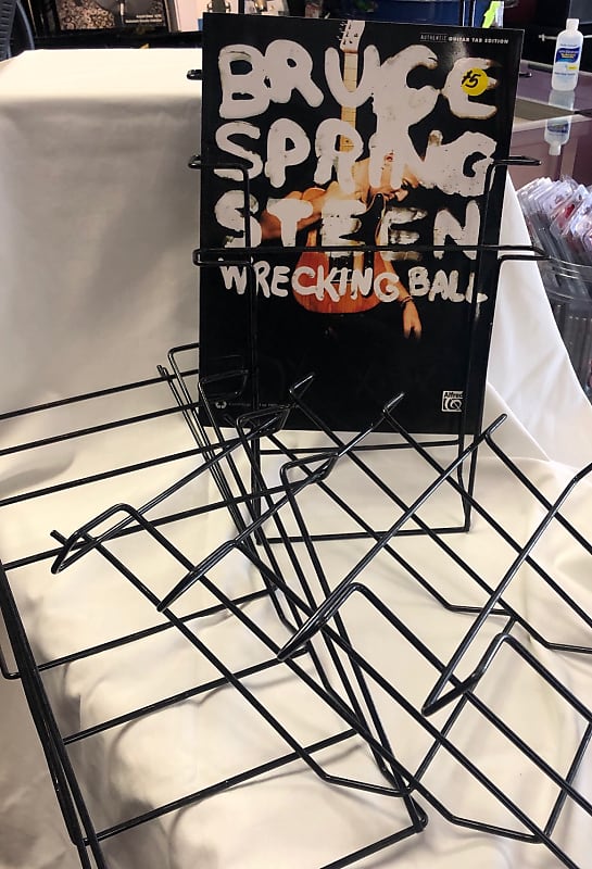 Slat Wall Music Book Display Racks - BUNDLE of 3 | Reverb