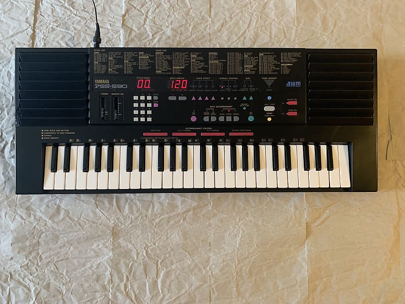 Yamaha PSS-590 early 90s GC Japan Stereo 49keys Keyboard | Reverb