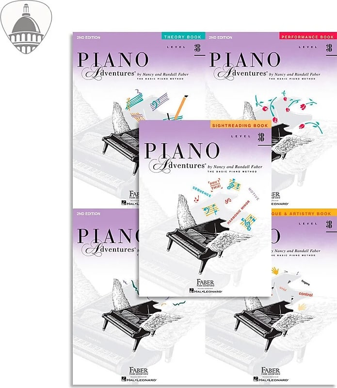 Faber Piano Adventures Level 3B Bundle- Lesson, Performance, | Reverb
