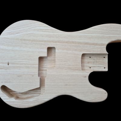 Custom Ash P-Bass Body - Unfinished | Reverb