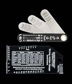 MusicNomad Truss Rod Gauge & String Action Gauge Bundle | Reverb