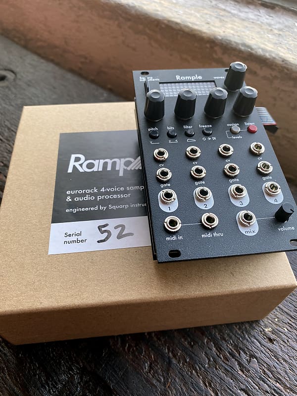 Squarp Instruments Rample waves system | Reverb