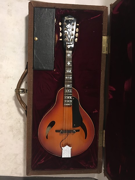 1960s Framus A-Style Electric Mandolin with custom case | Reverb