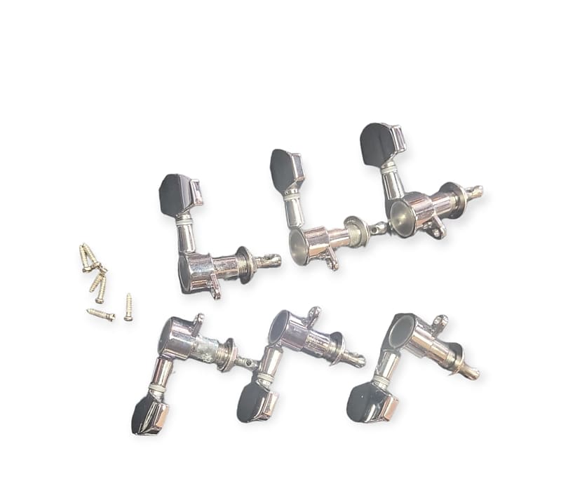 Pre-Owned Standard Machine Heads 3+3, Chrome | Reverb