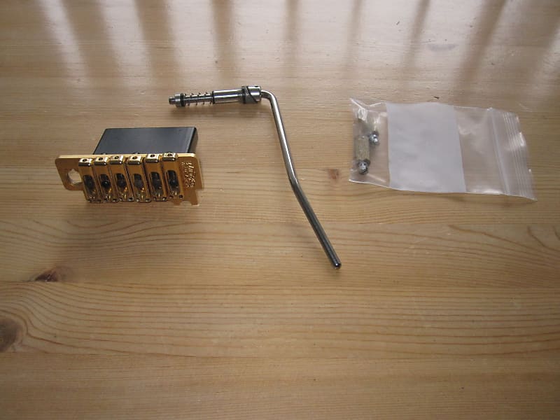 #2 rare gold Wilkinson VS100 CV convertible trem bridge | Reverb UK