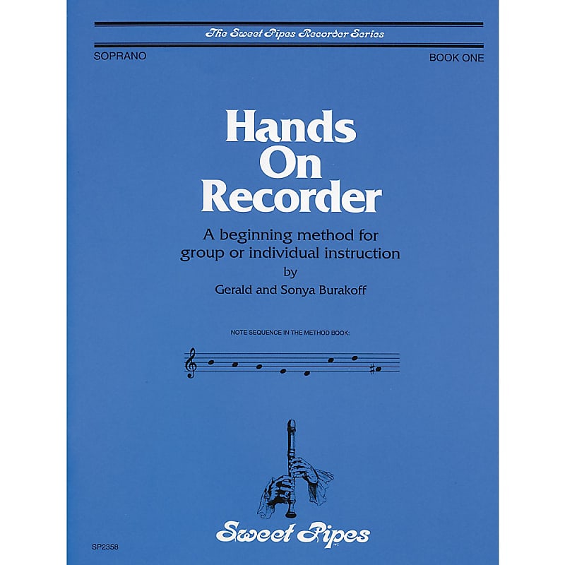 Sweet Pipes Hands-On Recorder Book | Reverb