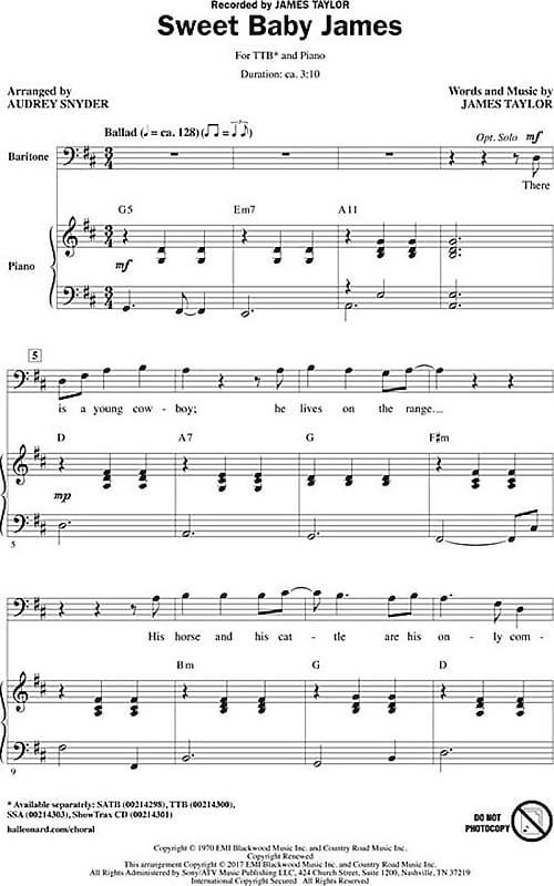 Sweet Baby James | Reverb