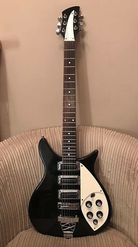 Tanglewood TW-68 Lennon 325 style Early 1990s - Gloss black | Reverb