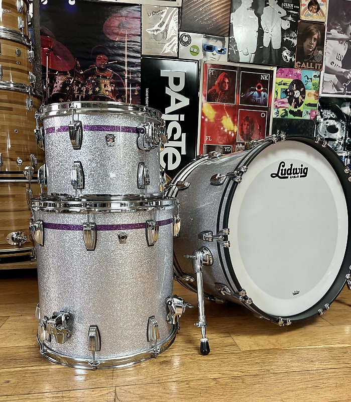 One of A Kind Ludwig Custom Fab 3 Maple Classic 2024 - Custom | Reverb