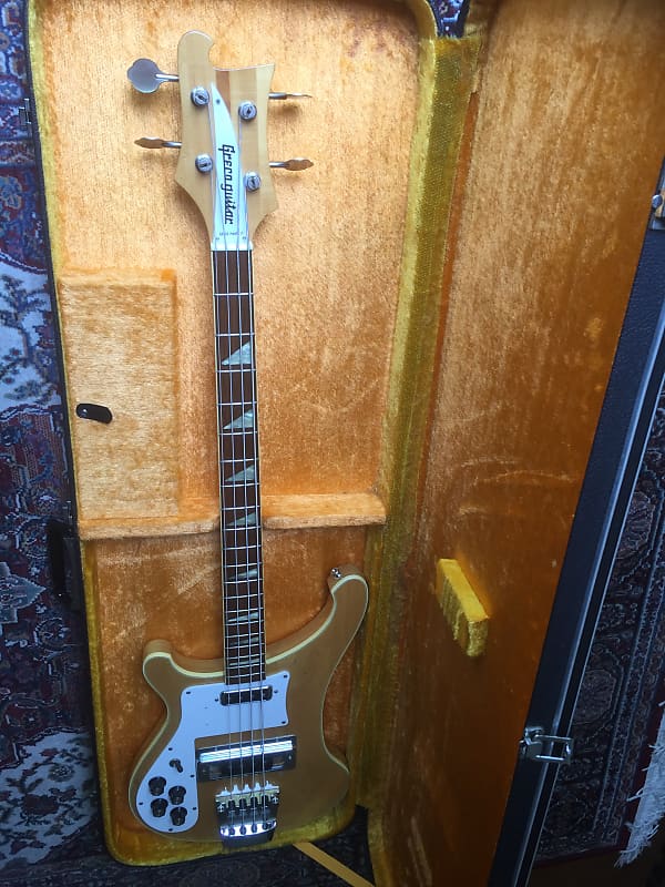 Greco Left Handed Rickenbacker 4001 1977 Maple glow | Reverb