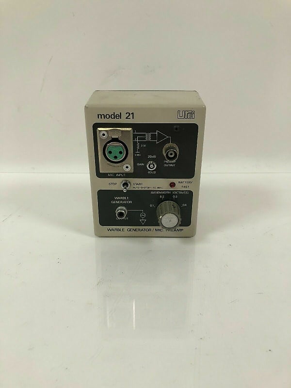 UREI Model 21 Warble Generator/MIC Preamp Rare | Reverb