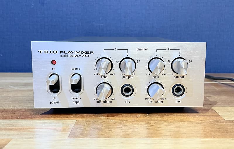 Trio MX-70 BBD Echo Effects / 2ch Analog Mixer [Great | Reverb