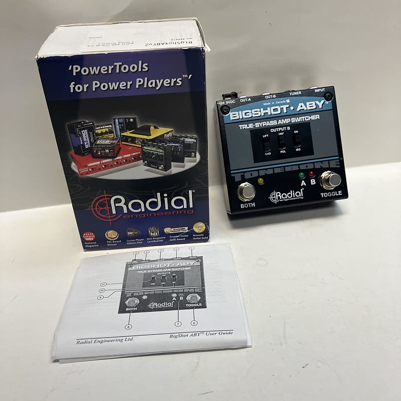 Radial Bigshot ABY True Bypass | Reverb