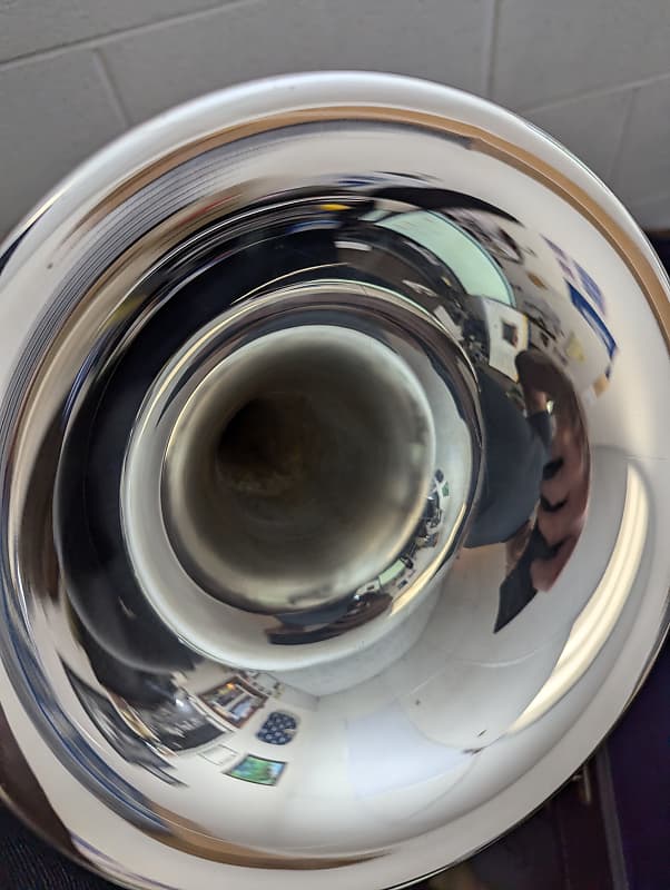 Conn 50H F attachment Silver Trombone - Silver | Reverb