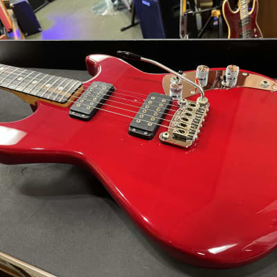 G&L F-100 Series II 1981 - Transparent Red w/ OHSC- Original | Reverb