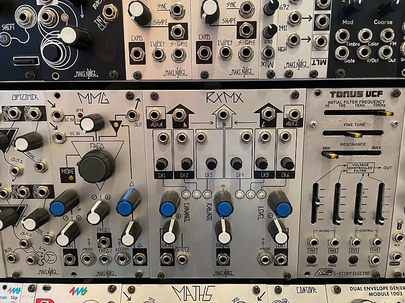 Make Noise RxMx FXDf Modules 2008 - 2019 - Silver | Reverb