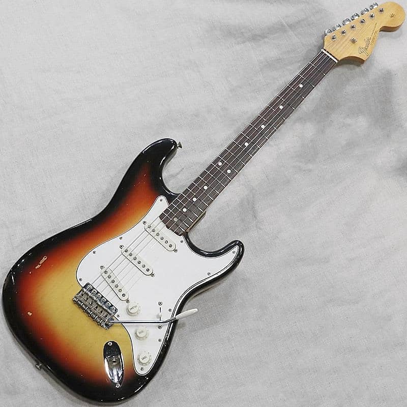 Fender USA Stratocaster '66 Sunburst/R | Reverb UK