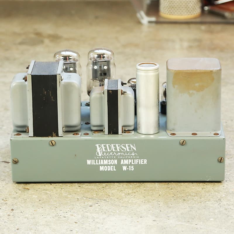 1956 Pedersen Electronics Williamson Amplifier Model W-15 | Reverb