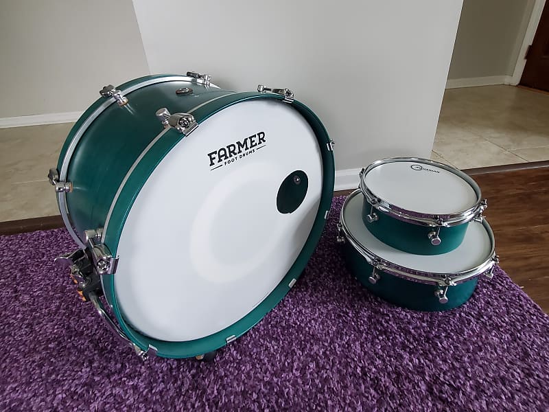 Farmer Foot Drums 3-Piece Nesting Drum Set - | Reverb