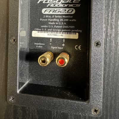 Fosgate Audionics FA62.0 Speaker Center Channel Audiophile | Reverb