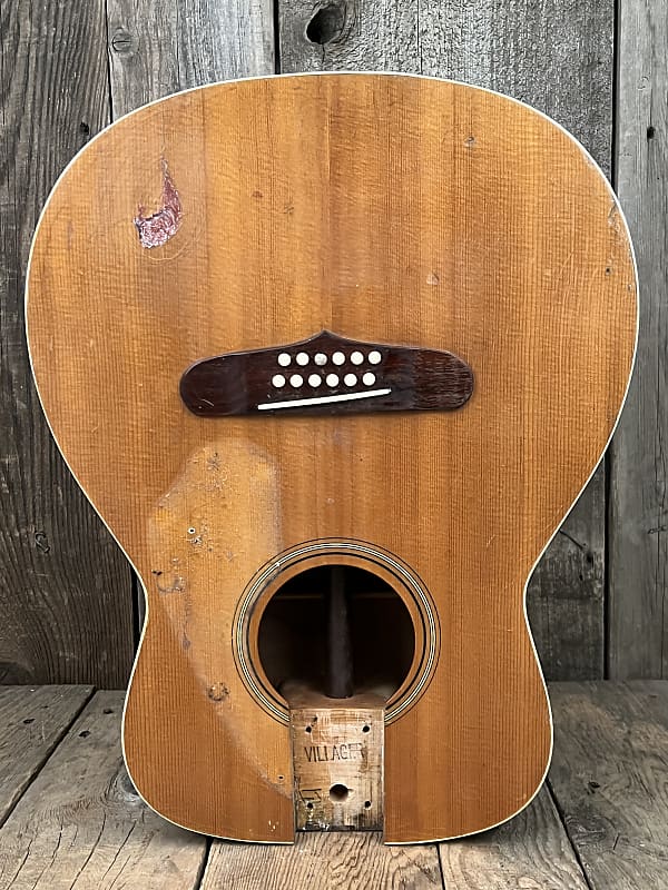 Fender Villager 12 String Body 1965-68 Natural Project | Reverb