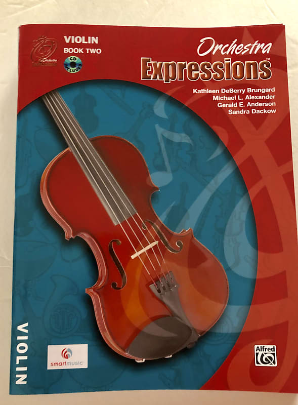 Orchestra Expressions Violin Book 2 with CD | Reverb