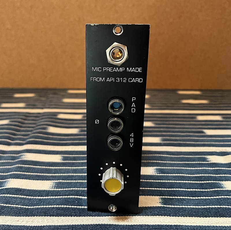 Vintage API 312 Mic Pre 1970's - Early Brent Averill Job (2 | Reverb