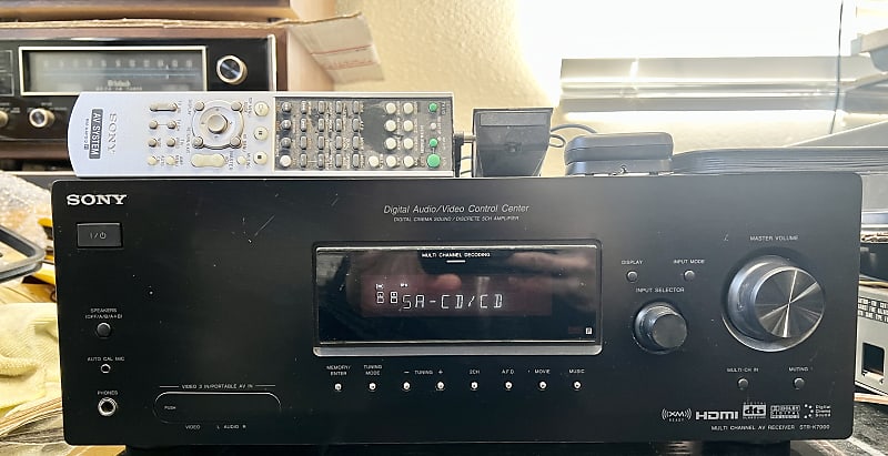 Sony STR K7000 Multi CH HDMI AV Receiver w/ Remote, 2 | Reverb