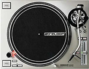Reloop RP-7000-MK2-SLV Upper Torque Turntable System (Silver) | Reverb