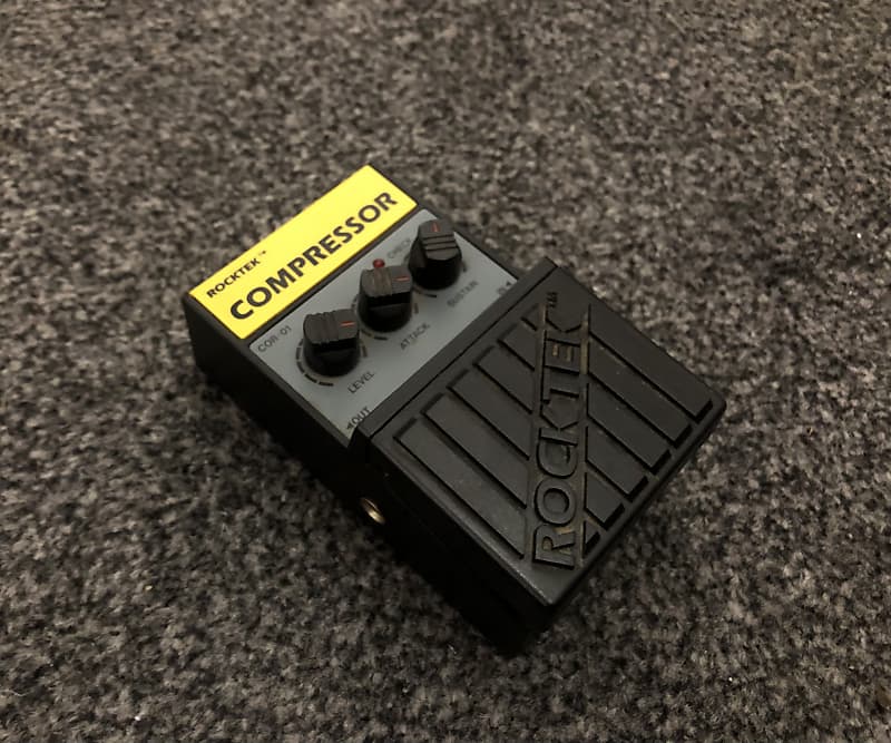 rare Rocktek Compressor, Vintage Effect Pedal | Reverb