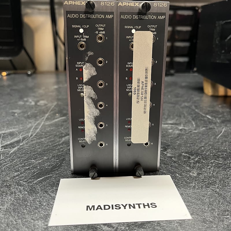Aphex 8126 1x6 Distribution Amplifiers for Aphex 8000 | Reverb UK