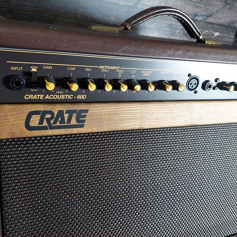 Crate CA-60D 60-Watt 2x6" Stereo Acoustic Guitar Combo | Reverb