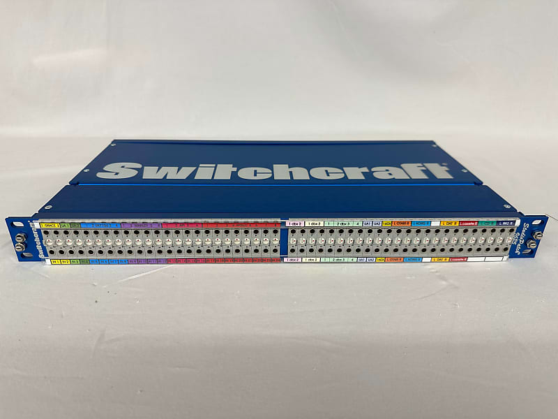 Switchcraft StudioPatch 9625 96-point TT - DB25 Patchbay | Reverb