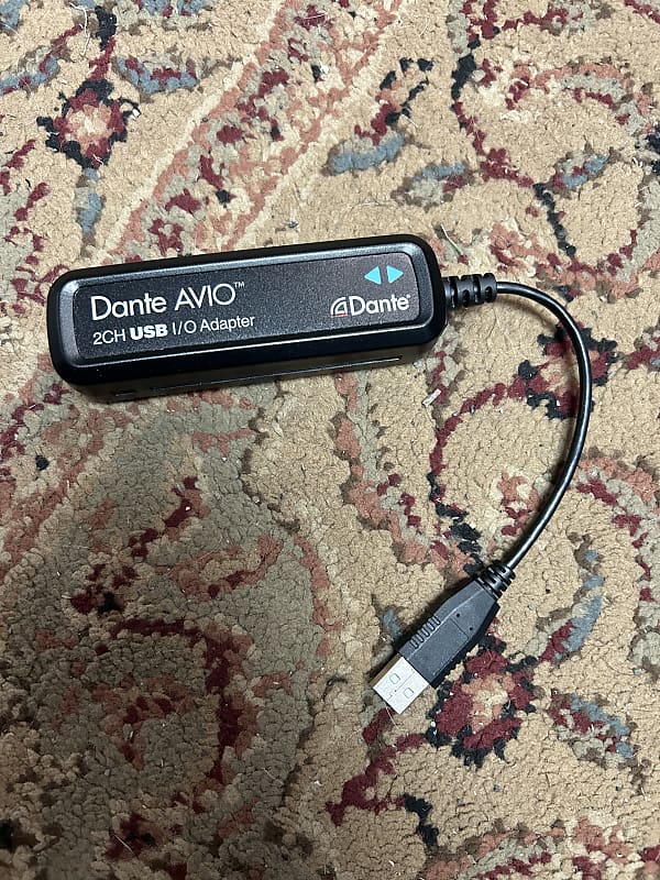 Dante Avio 2CH USB I/O Adapter | Reverb