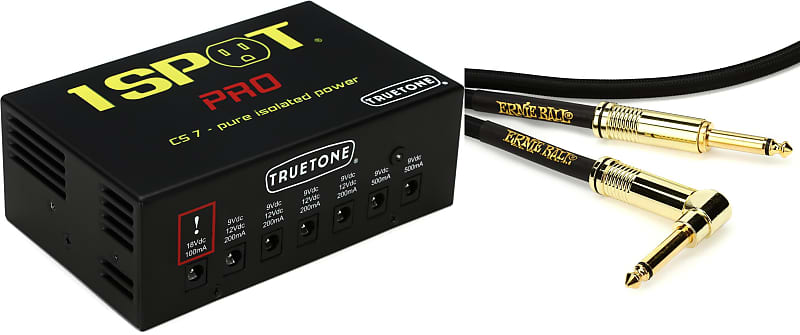 Truetone 1 SPOT PRO CS7 7-output Isolated Guitar Pedal Power | Reverb