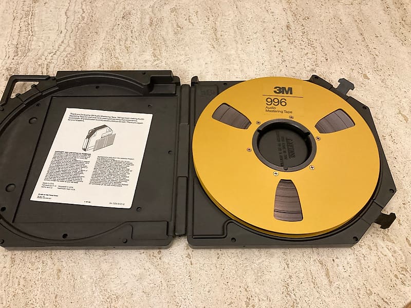 3M 996 1/2" Half Inch Audio Mastering Recording Tape Reel | Reverb