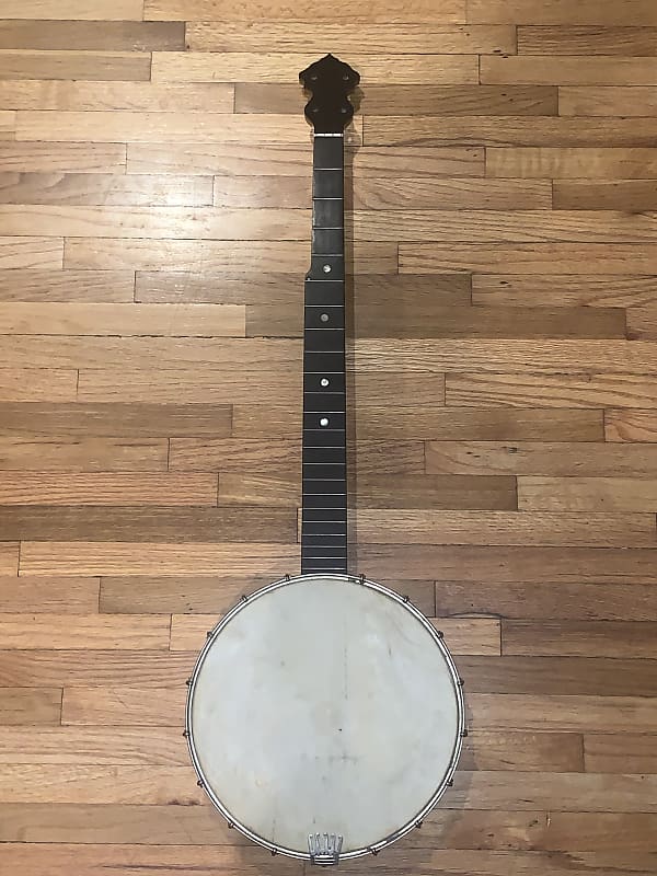 Vintage Washburn open back Banjo Style 1015 ca.,1896 - Chrome | Reverb
