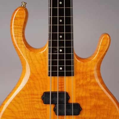 Pedulla Buzz Fretless Bass - 1986 - Amber w/HSC | Reverb UK